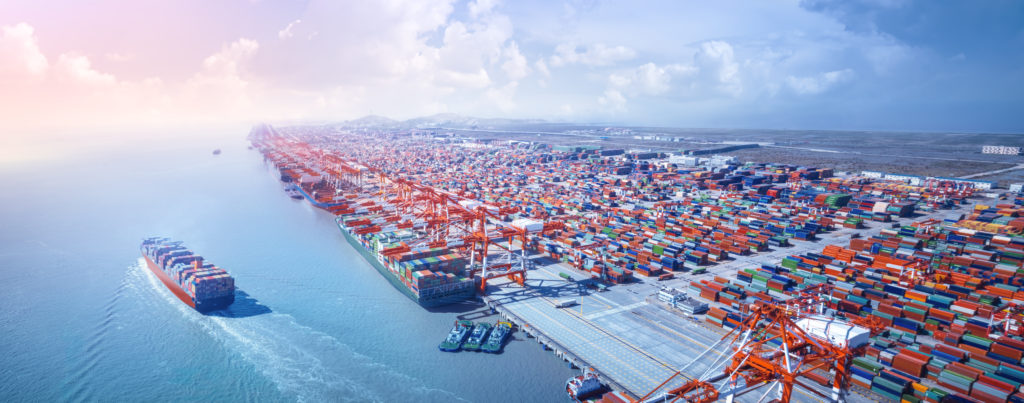 El Salvador's main shipping center is the Port of Acajutla